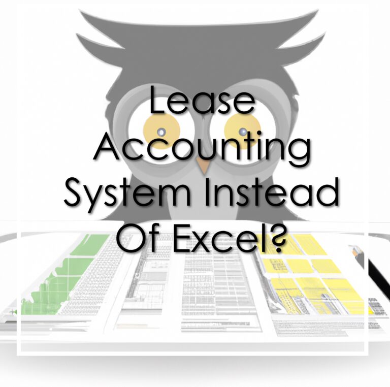 Why use a lease accounting system instead of Excel? | iSP3 Solutions ...